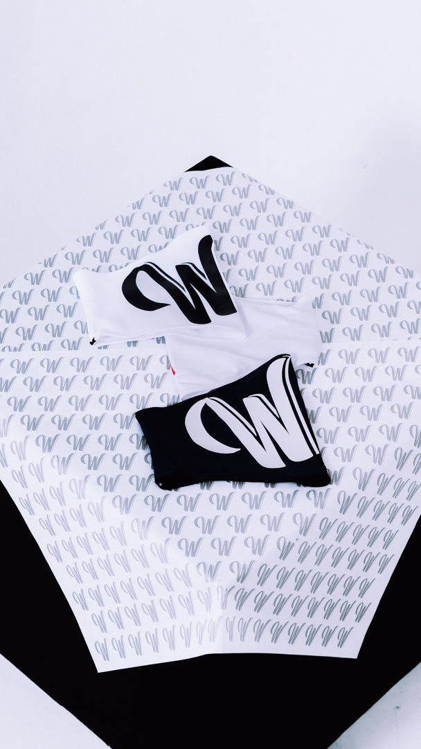 Ski Mask Black And White W Edition – W Merch Store